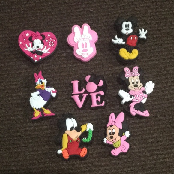 Disney | Accessories | Disney Character Shoe Charms Set | Poshmark